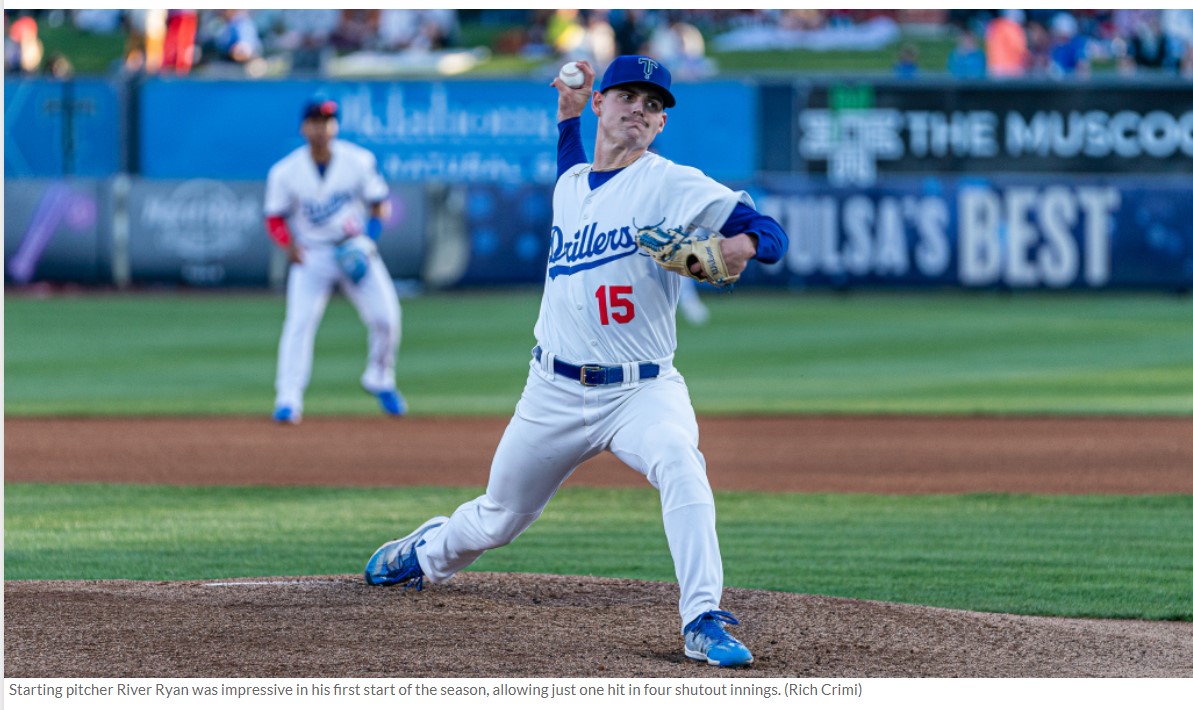 Dodgers Prospect Watch: A Closer Look at River Ryan – Think Blue ...